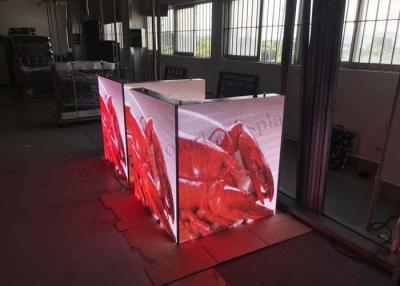 Cina Video esposizione principale all'aperto d'angolo senza cuciture curva P6 1R1G1B con 2 anni di garanzia in vendita