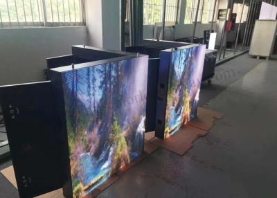 Cina Video esposizione principale all'aperto d'angolo senza cuciture curva P6 1R1G1B con 2 anni di garanzia in vendita