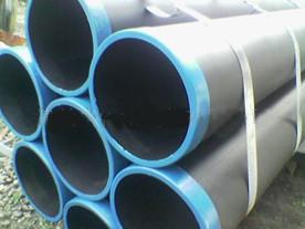 China GB/T8163, ASTM A106 seamless steel pipes for liquid use for sale