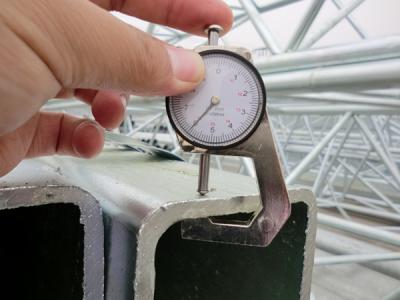 China EN10219 S355 Hot Galvanizing Square Hollow sections used in furnitures for sale