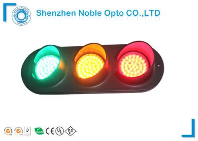 Cina verde giallo rosso-chiaro di traffico solare di 12-240v 100mm impermeabile in vendita