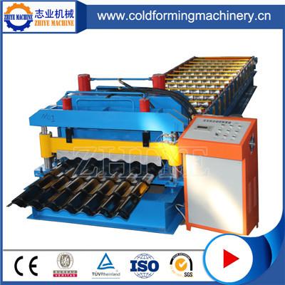 China High Technology Colored Steel Glazed Tile Roll Forming Machine for sale