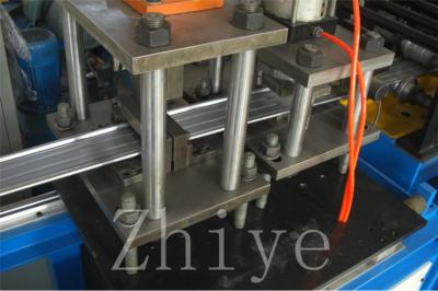 China PLC Controlling Red Roll Forming Aluminum Roller Shutter Door Machine for sale