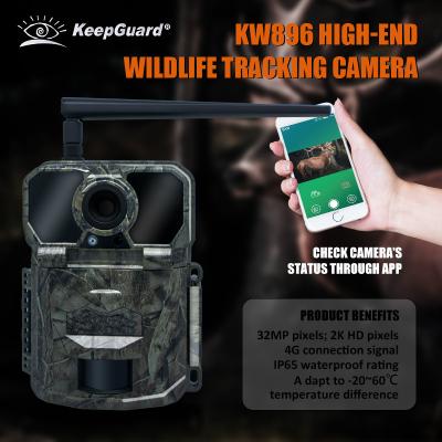 China KW896 hunting wildlife trail camera 4G cellular trail camera factory-sell OEM ODM wildlife monitoring camera for sale