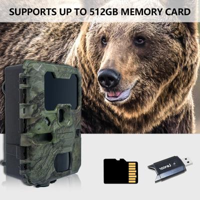 China KW866 WIFI Jagdweg Kamera wasserdicht IP67 OEM/ODM 512GB Speicher Speicherkarte 32MP 4K zu verkaufen