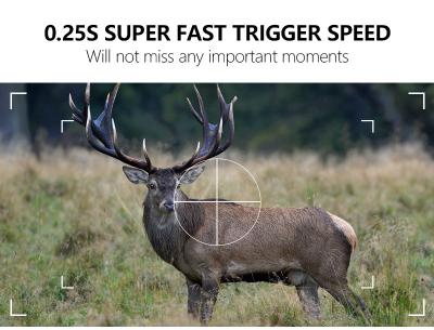 China KW866 WIFI Hunting  trail Camera waterproof IP67 OEM/ODM 512GB Storage SD Memory Card 32MP 4K à venda