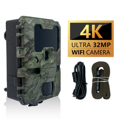 중국 WIFI 트레일 카메라 KW866 방수 IP67 OEM/ODM 최대 512GB 저장장치 SD 메모리 카드 32MP 4K 야생 동물 카메라 판매용