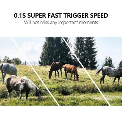 China 4g wireless hunting camera newest KW886 with antenna 24MP 1080P 0.1s trigger speed 48pcs infrared lights light build in SIM card for wildlife research for sale