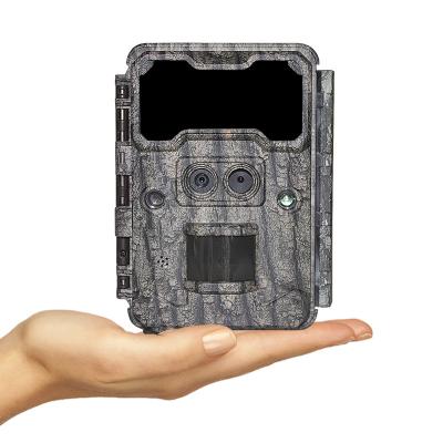 China Dual lens jachtcamera KW696 OEM/ODM 0.4s reactiesnelheid 1080P/30MP waterdicht IP67 100ft nachtbereik voor de jacht op wilde dieren Te koop