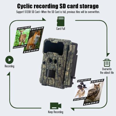 China Infrared Hunting Camera 30MP1080P Dual-lens Game Cameras for Outdoor Wildlife Trap Waterproof 940nm IR Camera for sale