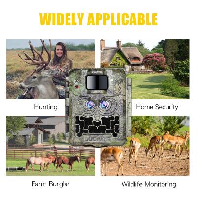 China Sales Promotion 39USD Dual lens/Dual sensor Wildlife Game Camera 30MP 1080P No-Glow 940nm With Day And Night Sensor for sale