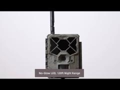 2024 neueste drahtlose 4G Testkamera OEM/ODM KW886 24MP 0.1s Trigger 120ft Nachtbereich in SIM-Karte gebaut Wildtierkamera