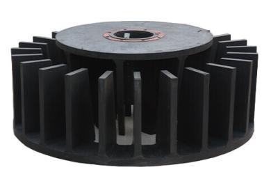 China Long Service Life Flotation Impeller with Wear-Resistant Rubber and Customizable Size for Mining Flotation Machines for sale