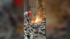 The process of bucket tooth