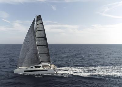 China Mazarin 49ft Luxury Racing Catamaran Boat High End Cruising Boat for sale