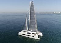 Quality Panoramic 55ft Sailboat Catamaran Sea Leisure Platform Spacious Flybridge Boats for sale