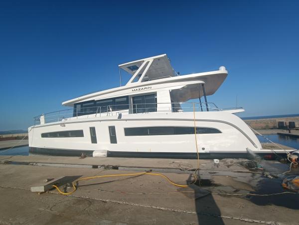 Quality 55ft Private Catamaran Sail Boat For Ocean Adventure Island Travel for sale