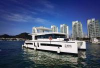 Quality Sea Trips Diesel Motor Catamaran 55ft Long Distance Cruise Yacht for sale