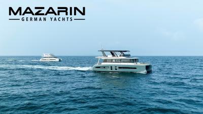 China Light Hull 55ft Electric Catamaran With Solar Panels Low Hydrodynamic Resistance Boat for sale