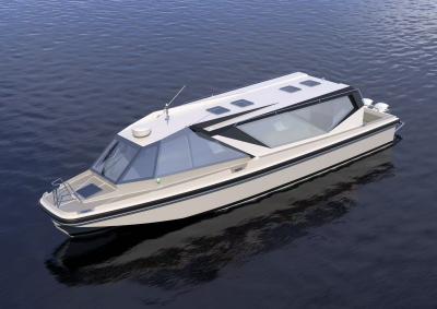China High Performance Aluminium Ferry Shallow Draft Ship For Island Transport for sale