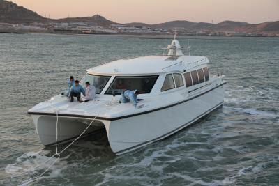 China Island Sightseeing Catamaran Ferry 59 Passenger VIP Transfer Vessel for sale