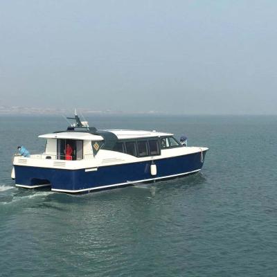 China 25 Knots Speed Catamaran Ferry Anti Roll Stability Luxury VIP Transfer Boat for sale