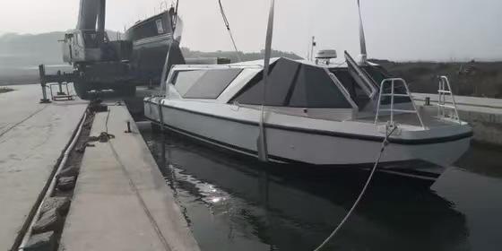 Quality 14m High Strength Aluminum Ferry Boat With High Efficiency Operational Non Slip Deck for sale
