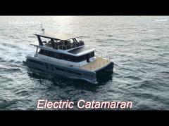 long range electric cruising catamaran high energy efficiency mazarin 55ft