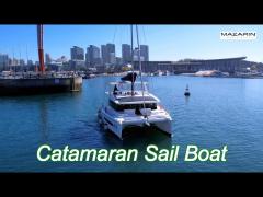 ocean cruising sailing catamaran stable comfortable global voyager voyaging boat