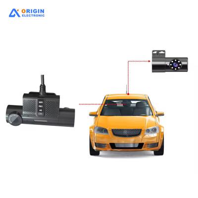 Mini 3CH Car Camera Recorder With Built-in 4G & GPS Supports TTS Voice Broadcast & Emergency Snapshots
