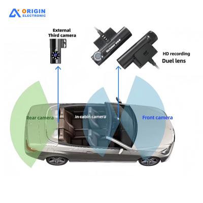 Cina Dashcam pronta per emergenze con angolo di 360° G-SENSOR e avvisi SOS con GPS alimentata da caricabatteria per auto in vendita
