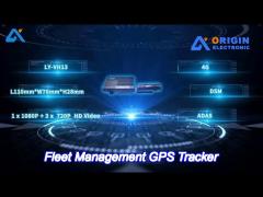 Gravador de Direção de Carro em Tempo Real Camera de Dash Frente e Atrás GPS Tracker para Gerenciamento de Frota GPS ao vivo rastreador de carro