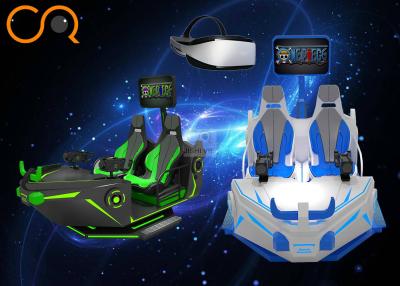 China Boat Shape 9D Virtual Reality Shooting Simulator With Interactive Games for sale