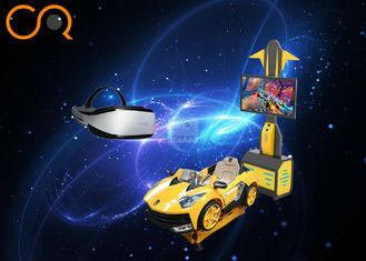China Kids Virtual Reality Equipment / Vr Car Games For Shopping Mall , 135*55*158 Size for sale