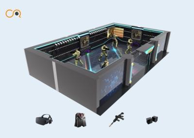 China Big VR Space Simulator For 10 , 20 Players With VR Packpacks And Ocluse Glasses for sale