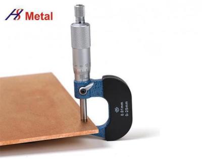 Cina W70Cu30 W80Cu20 WCu Legatura elettrica di tungsteno Placca di rame Punto di fusione elevato in vendita