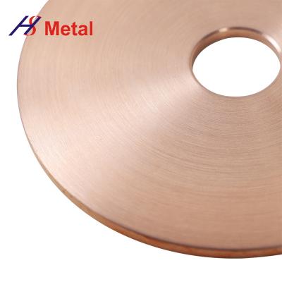 Cina W50Cu50 W60Cu40 WCu Leghe piastre rotonde Leghe prodotti in leghe di tungsteno nell'aerospazio in vendita