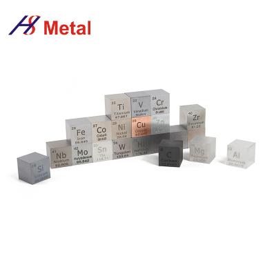China 2 Inch Pure Tungsten Cube Weight Blocks Tungsten Alloy Balancing Weights for sale
