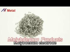 Pure 9.95% Molybdenum Products Molybdenum Moly Electrode For Glass Melting