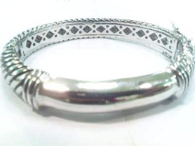 China (B-83)New Style Fashion Women's Jewelry High Quality Cuff Bracelet with Rhodium Plated for sale