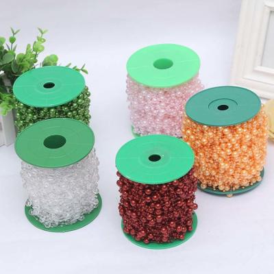 China DIY Handmade Multicoloured  Color Plastic Pearls Rolled  MOT Beads for sale