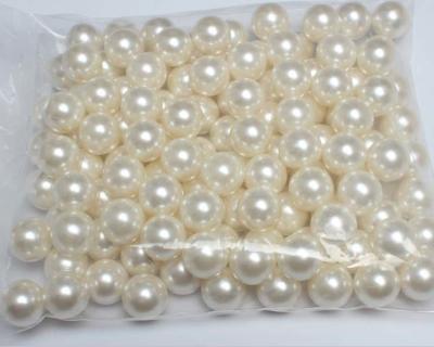 China DIY Handmade Whtie Color  3mm -20mm  Round ABS Plastic Pearls Loose Beads for sale