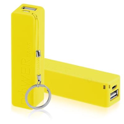 Cina La Banca portatile 2600mAh 5V di potere del mini di USB Samsung della galassia universale giallo della nota 3 in vendita