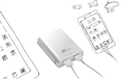 Cina La Banca veloce ricaricabile bianca 5200mAh di potere di carico per Smartphone in vendita