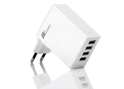 Cina micro USB adattatore 6.8A di potere di viaggio del caricatore di viaggio di 34W 4-Port in vendita