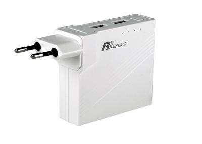 Cina Le multi spine di CA digiunano caricando alla Banca di potere la batteria incorporata 5200mAh batteria doppia di esterno di USB in vendita