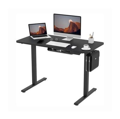 China 100 V/Hz Home Office Werkstation Metalen computer met twee motoren Sit Stand Table voor school Te koop