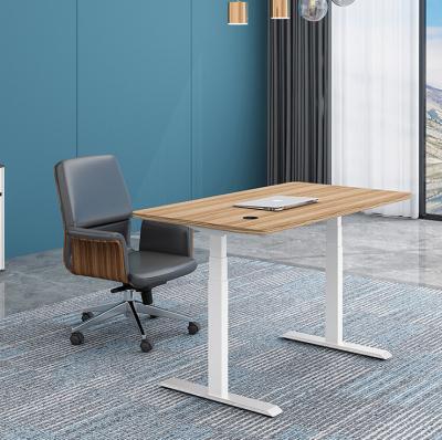 China Commerciële aangepaste dubbele motor elektrische hoogteverstelbare liftkoffietafel voor slim kantoor Te koop