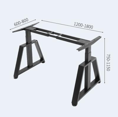 China 80 kg capaciteit Moderne witte telescopische metalen koffie tafel met hefmechanisme Te koop