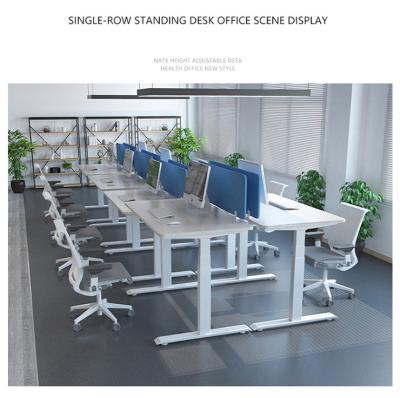 China 80 kg capaciteit Moderne witte telescopische metalen koffie tafel met hefmechanisme Te koop